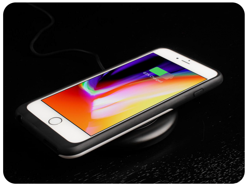 Wireless Charging Case iPhone 6 Plus 6S Plus White